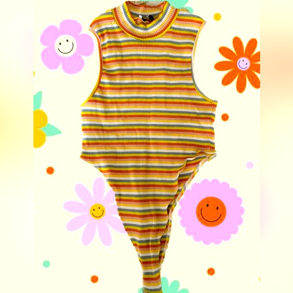 Adika | Tops | Adika High Cut Mock Neck Body Suit | Poshmark